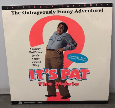 It's Pat The Movie Letterbox Laserdisc LD Julia Sweeney SNL Saturday ...
