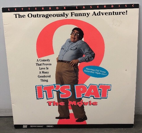 It's Pat The Movie Letterbox Laserdisc LD Julia Sweeney SNL Saturday ...