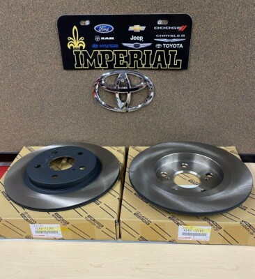 2008-2015 SCION XB GENUINE OEM NEW REAR DISC BRAKE ROTORS x 2 ...