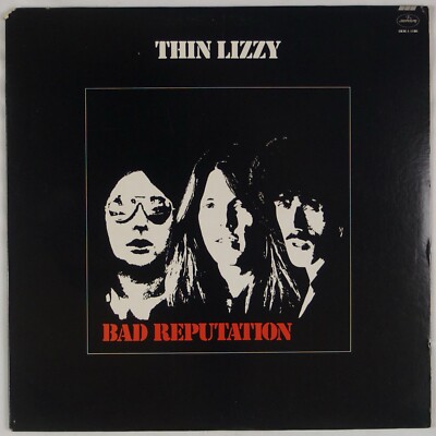 THIN LIZZY: Bad Reputation US Mercury ’77 Hard Glam Rock LP Vinyl | eBay