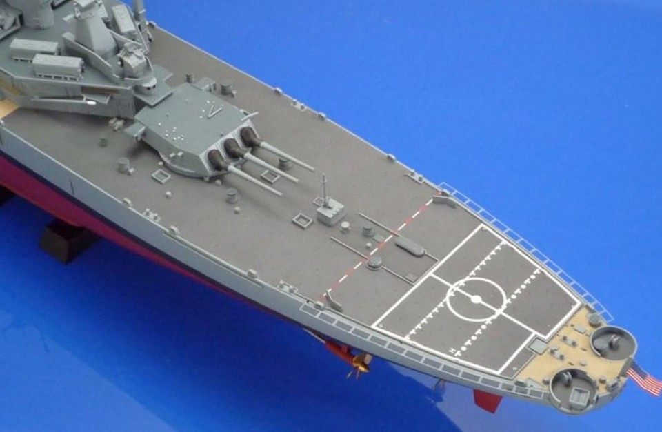 Tamiya 78029 US Battleship Missouri Modernized 1/350 Scale Plastic ...