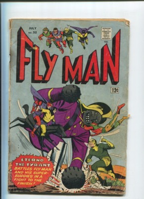 Flyman #32 Archie Pub 1965 | eBay