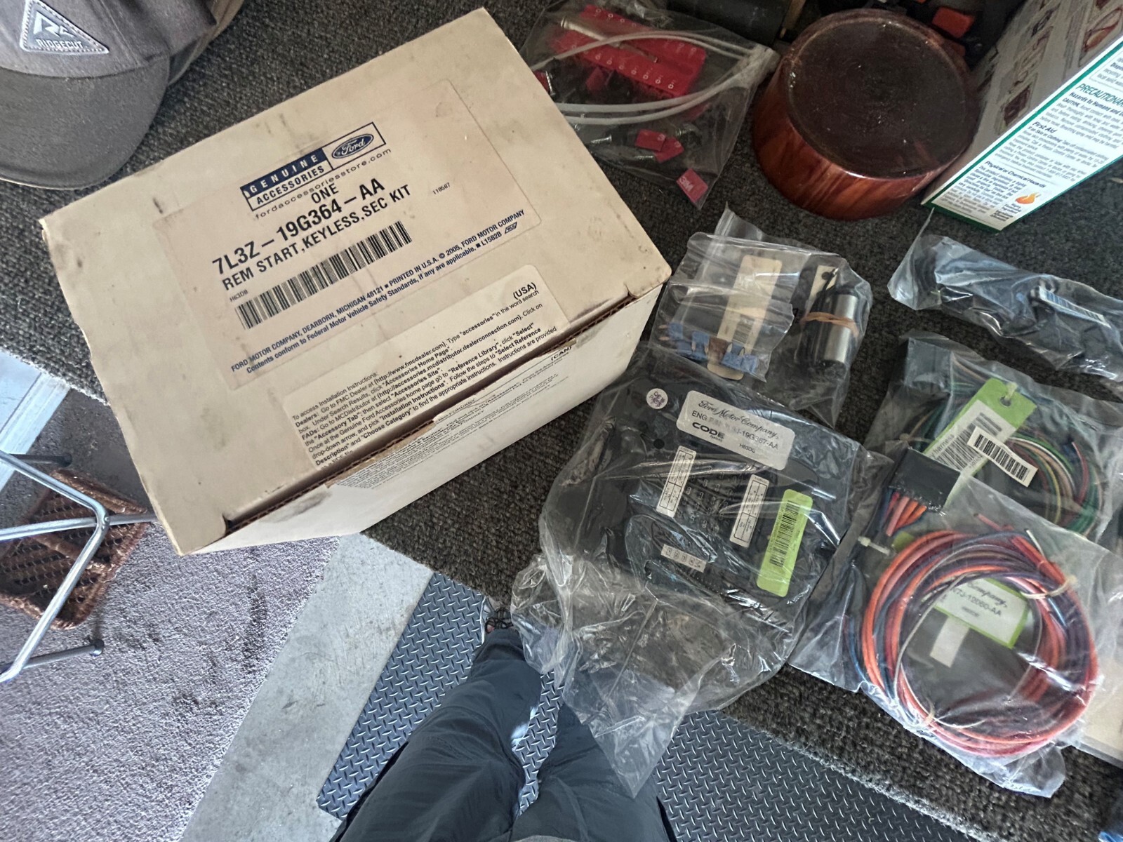 OEM 7L3Z19G364AA Genuine Ford Remote Starter Kit for sale online | eBay