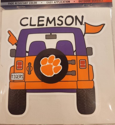 Clemson Tigers 6in Decal | eBay
