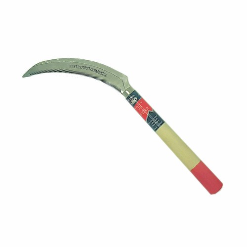 Weed Slasher 13.5" Long Tiger Tooth Serrated Edge Sickle Scythe Saw ...