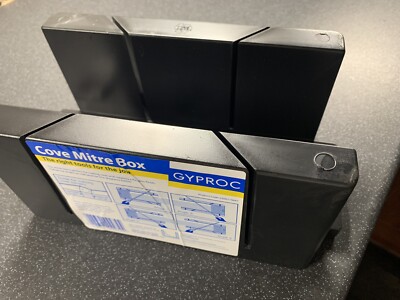 Cove mitre box gyproc for 100mm/4"inch and 127mm/5"inch coving | eBay UK