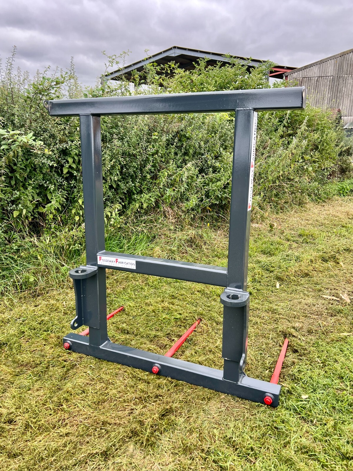 NEW Heavy Duty JCB Q FIT Telehandler Bale Spike for 3 x Big Bales. | eBay