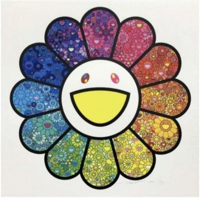 Takashi Murakami A Frower Forest Archival Pigment Print Serigrafia ED ...