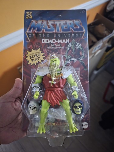 Masters of the Universe MOTU Origins Demo-Man Figure Mattel Creations ...