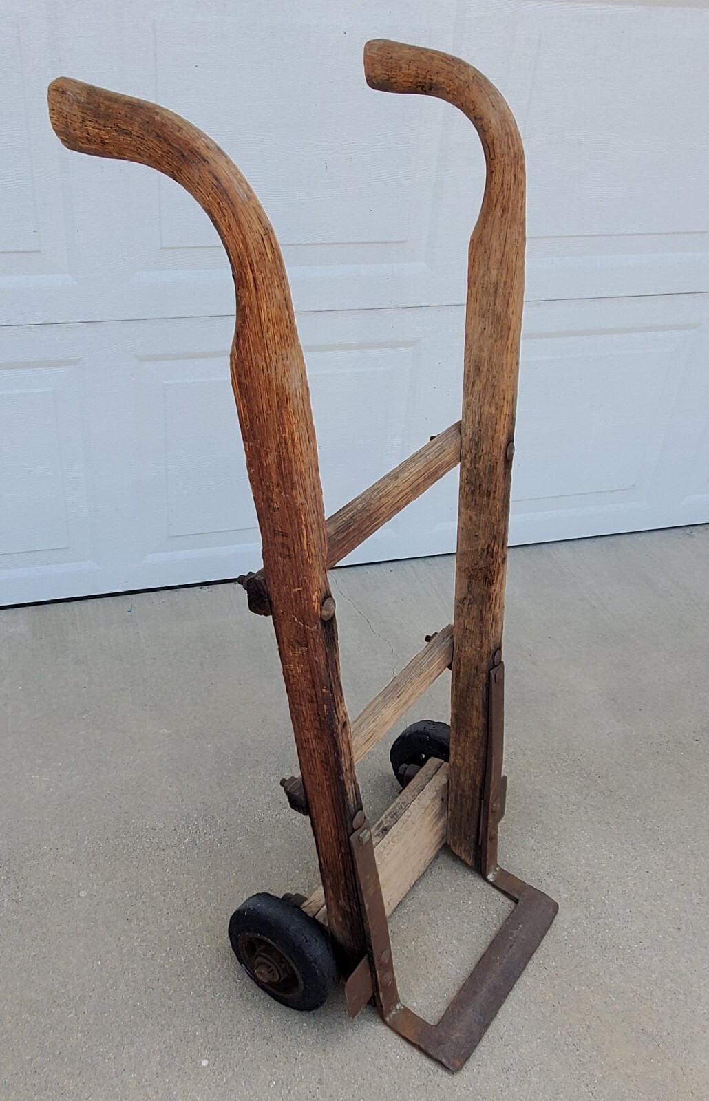 Hamilton Hand Truck Dolly Antique Vintage, Wood and Metal | eBay