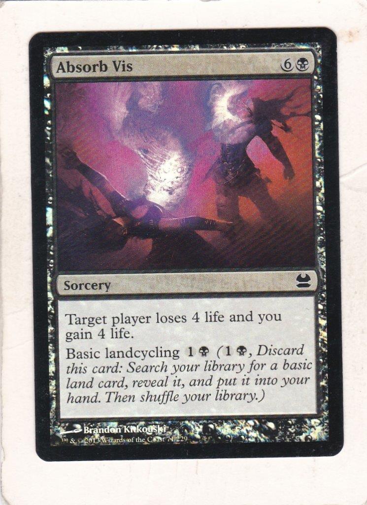 Magic: MTG: Modern Masters 2013: Foil: Absorb Vis | eBay