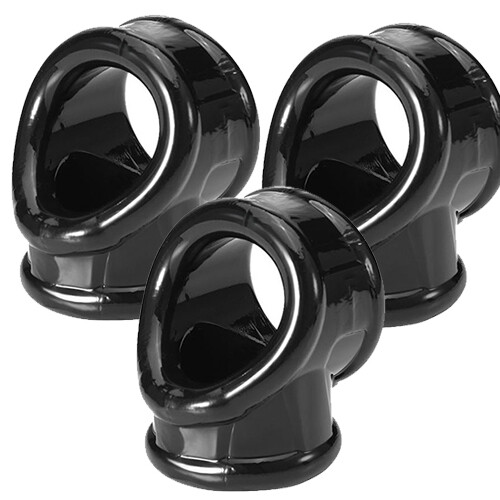 Soft Silicone Cock Penis Ring Ball Stretcher Ejaculation Aid Sex Toys ...