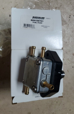 NOS Mercury Quicksilver Fuel Pump Assembly 899106T01 | eBay