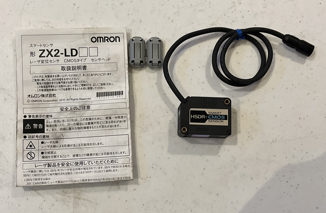 OMRON #ZX2-LD50 Laser Displacement CMOS Type Sensor | eBay