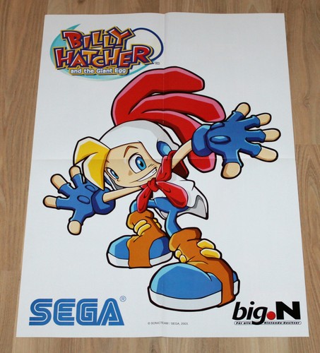 Sega Nintendo GC Billy Hatcher and the Giant Egg / Terminato rare ...