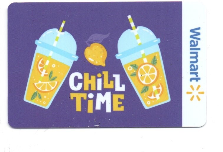 Walmart Chill Time Lemonade Gift Card No $ Value Collectible FD-107817 ...