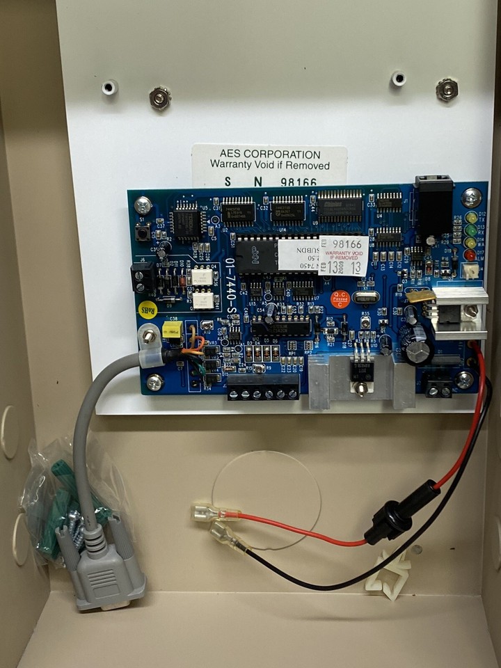 AES INTELLINET 7450/7450- XL RF SUBSCRIBER UNIT ALARM COMMUNICATOR ...