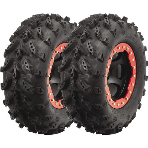 24x8-12 INTERCO SWAMP LITE ATV UTV MUD TIRES (SET OF 2) 24x8x12 24-8-12 ...