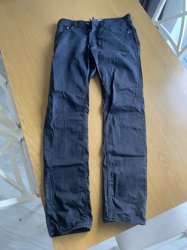 Black Stone Island Jeans Men 32 inch waist, 34 inch leg - used - good ...