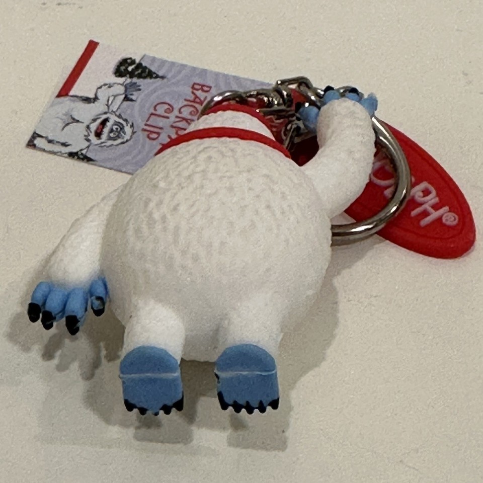 Bumble , Yeti Rudolph The Red Nosed Reindeer Backpack Clip Keychain New ...