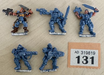 Warhammer 40k Space Wolves x5 Scouts Metal OOP Space Marines Plasma ...