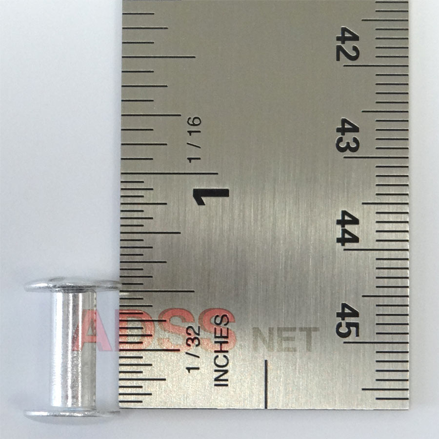 100 1/2" Aluminum Screw Posts / Binding Screws / Chicago Screws ...