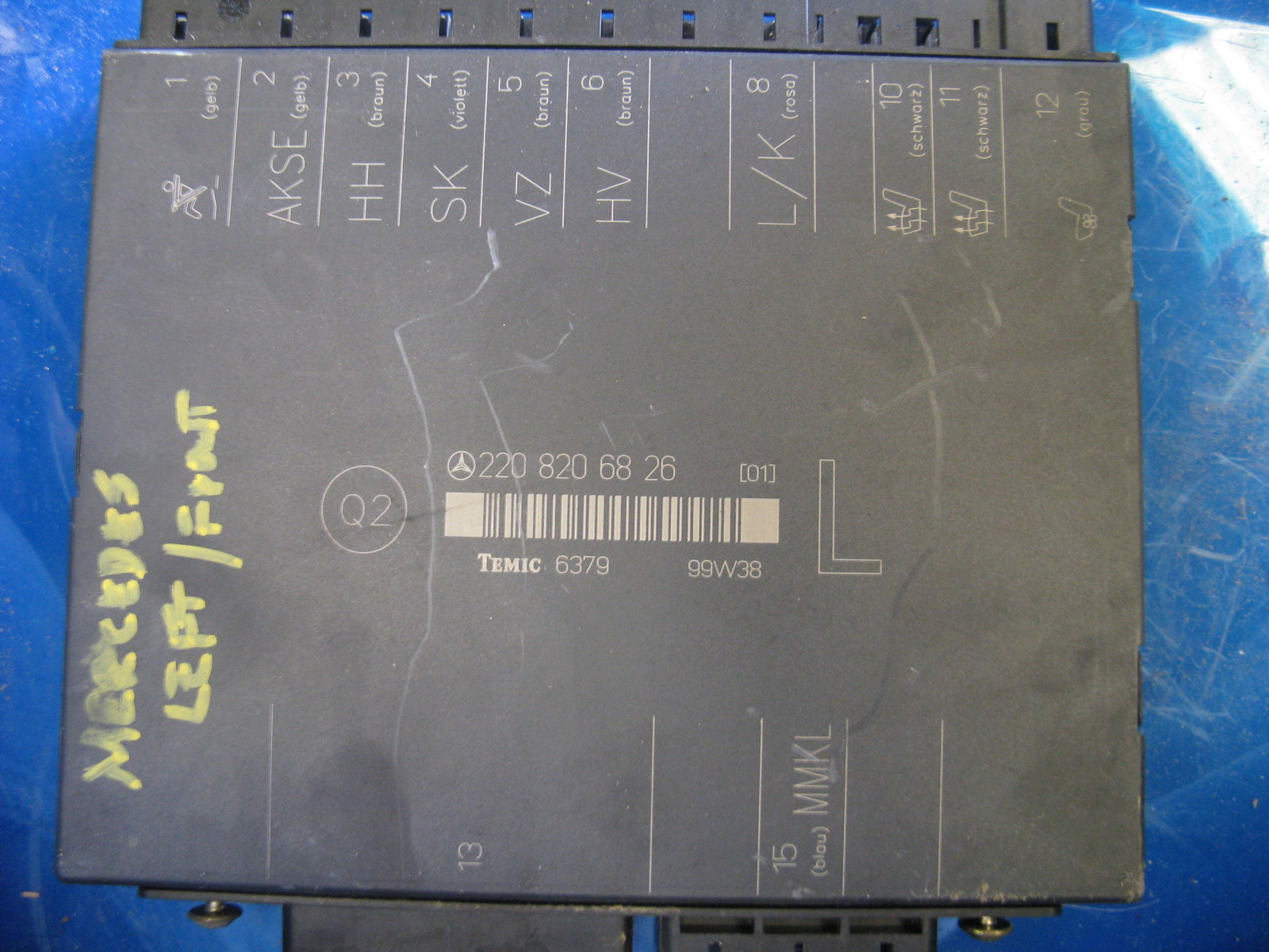 Mercedes-Benz S-Class W220 SEAT MODULE 2000-01-02-03-04-2006 S500 ...