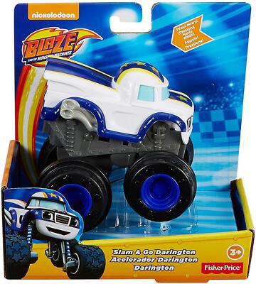 Blaze and The Monster Machines Darington Crushes and Speed Vehicle ...