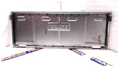 Willys Script Tailgate CJ2A CJ3A CJ3B CJ5 CJ6 fits Jeep Willys Tailgate ...