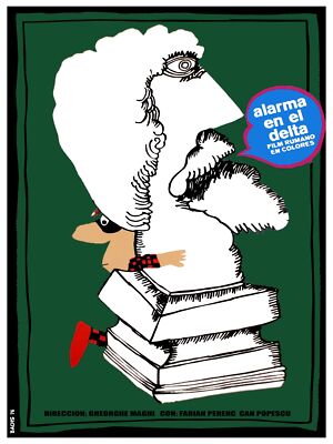 5031 Movie Poster.Alarma en el Delta.Interior design.Designer ...