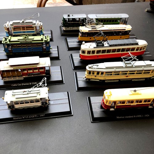 1:87 Atlas Scale Vintage Train Tram Cars Ho Bus Model Collections ...