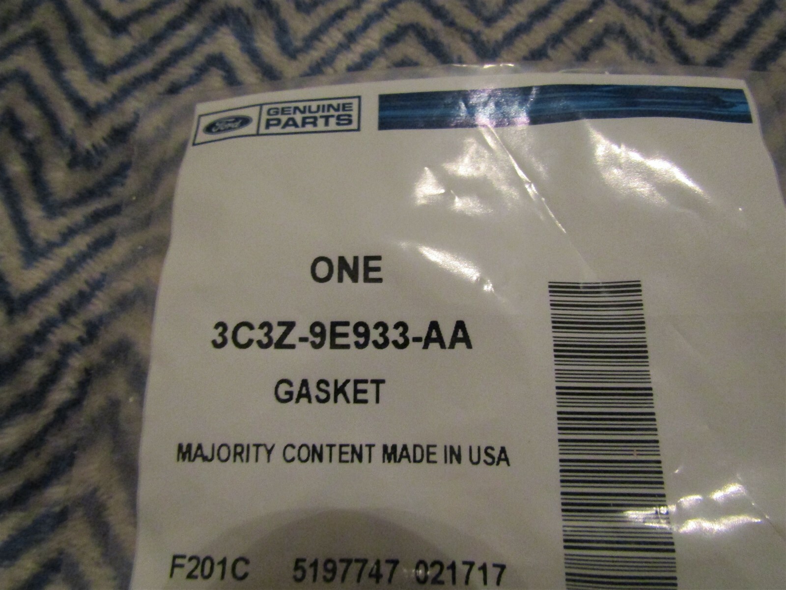 NOS FORD HARDWARE GASAKET PART NUMBER 3C3Z-9E933-AA | eBay