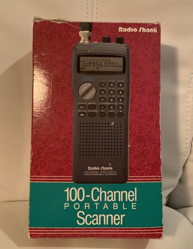 Radio Shack PRO-25 Programmable Scanner 100 Channel Radio | eBay