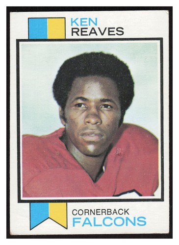 1973 Topps #308 Ken Reaves - Atlanta Falcons | eBay