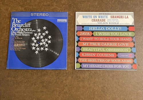 The Briarcliff Orchestra & Nelson Riddle Orchestra Lot Of 2 Vinyl ...