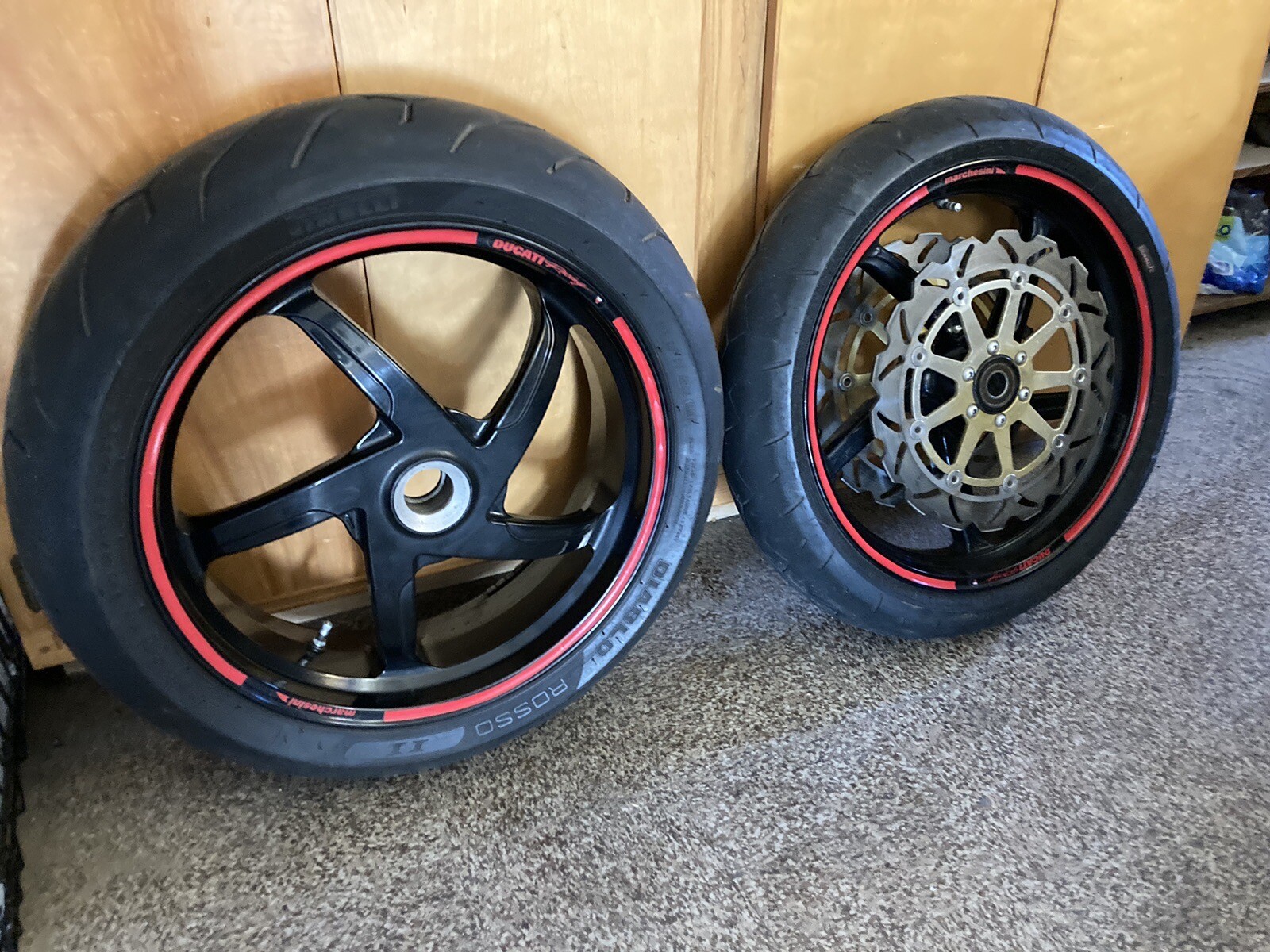 MARCHESINI Wheel Set Front And Rear. Used, Fits 748 To 998 And More. | eBay