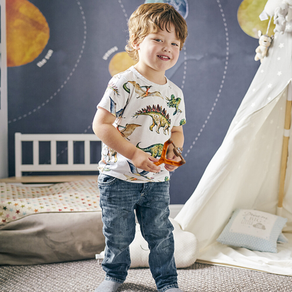 10pcs TPR Rubber Fake Poop Toy Elastic Funny Fake Poop Slingshot Game ...