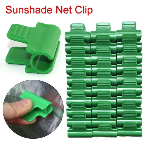 Green Garden Tools Plastic Clips Sunshade Net Clip Fence Shading ...
