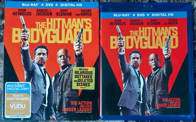 The Hitman's Bodyguard (Blu-ray + DVD, 2017, 2-Disc Set w Slipcover ...