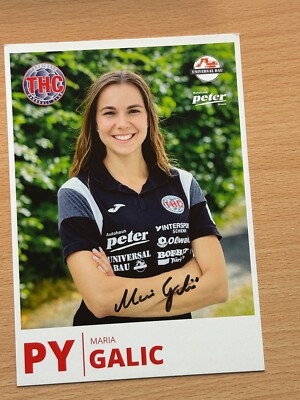 Maria Galic THC Thüringer Handball Club Autogrammkarte original ...