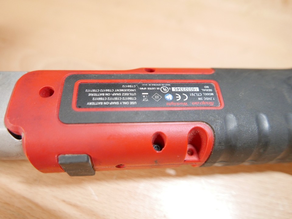 Snap-On Tools CTL761 Cordless 14.4V / 14.4 Volt Worklight, Flashlight ...