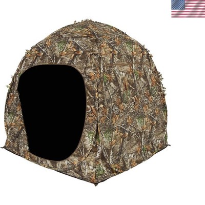 Realtree Edge Camo Two-Man Hunting Blind - Quick Setup & Ultimate ...