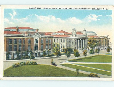 Unused W-Border GYMNASIUM AT SYRACUSE UNIVERSITY Syracuse New York NY ...