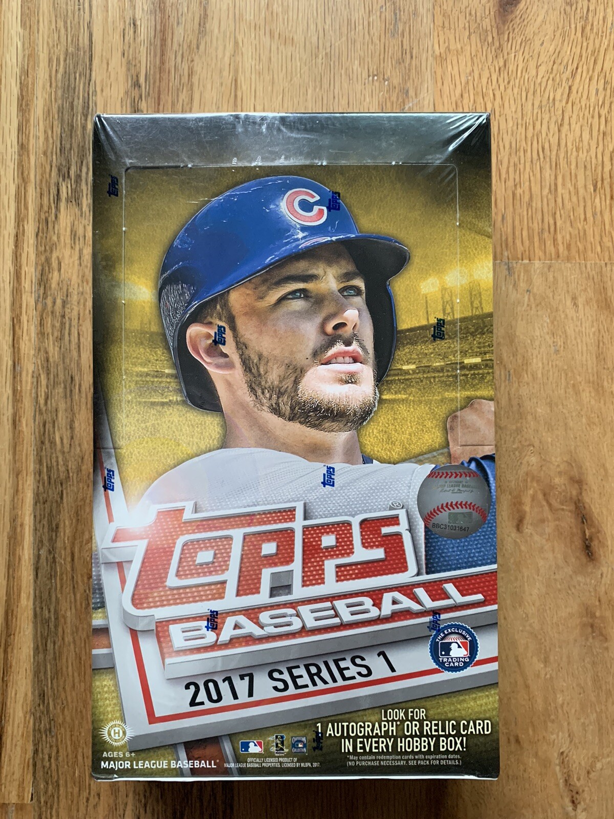 2017 Topps Series 1 Hobby Box Moncada Bregman Swanson Aaron Judge Blue ...