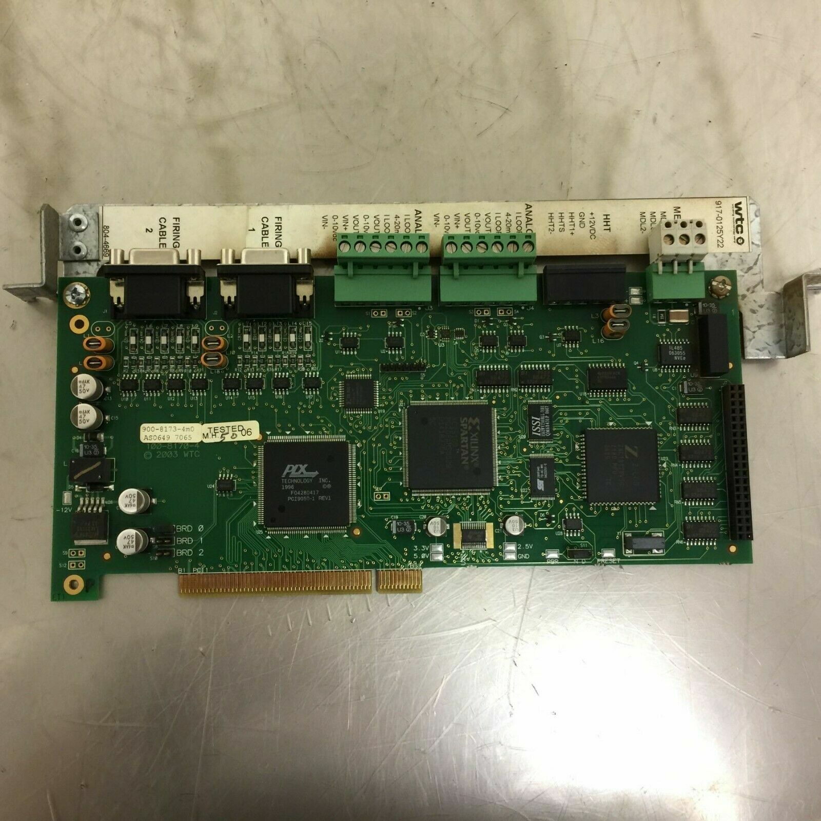 MINT CONDITION WTC 917-0125Y22, 900-8173-4M1 Medar Resistance Weld ...