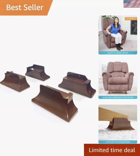 Recliner Risers, Non-Slip Chair Lifters for Adults, Seniors, and ...
