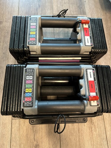 PowerBlock Classic 45 Dumbbell 5-45lb Pair Adjustable Weight Set | eBay