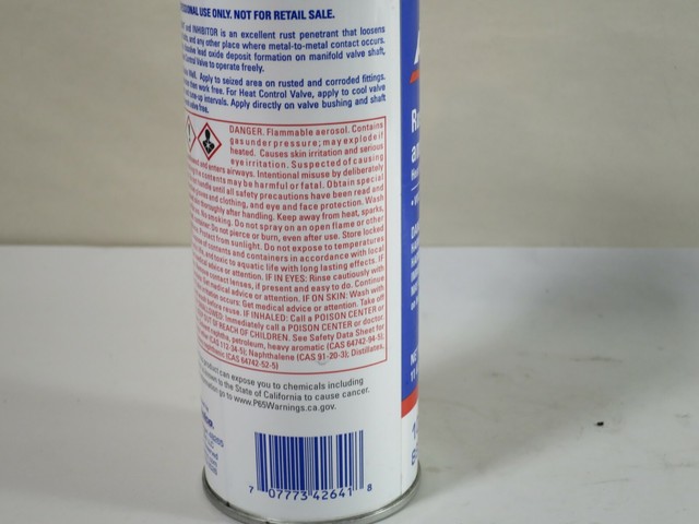 Penetrating Oil-Rust Penetrating Lubricant - VOC Compliant - 12 oz ...
