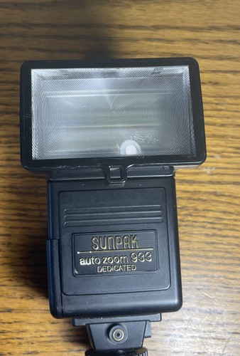 Sunpak Auto Zoom 933 Dedicated Canon Camera Flash Mount Accessory ...