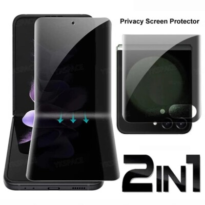 Anti-Spy Privacy Soft Film Moto Razr 40 Ultra Plus 2023 2022 Screen ...